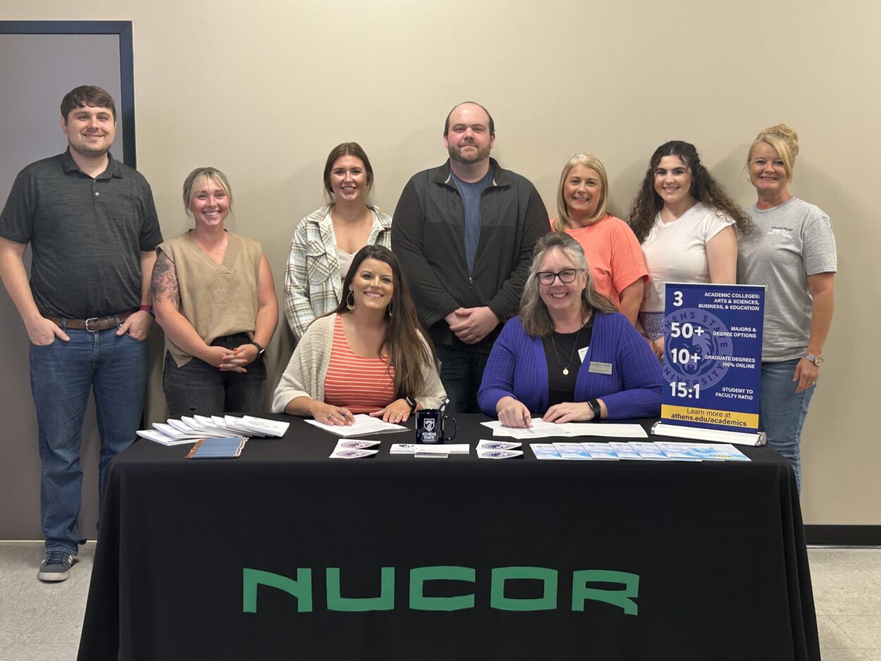 Nucor Steel Partners with Athens State - Athens State University