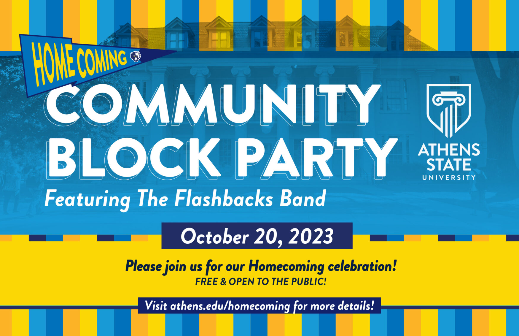 Athens State to Celebrate Homecoming with Community Block Party ...