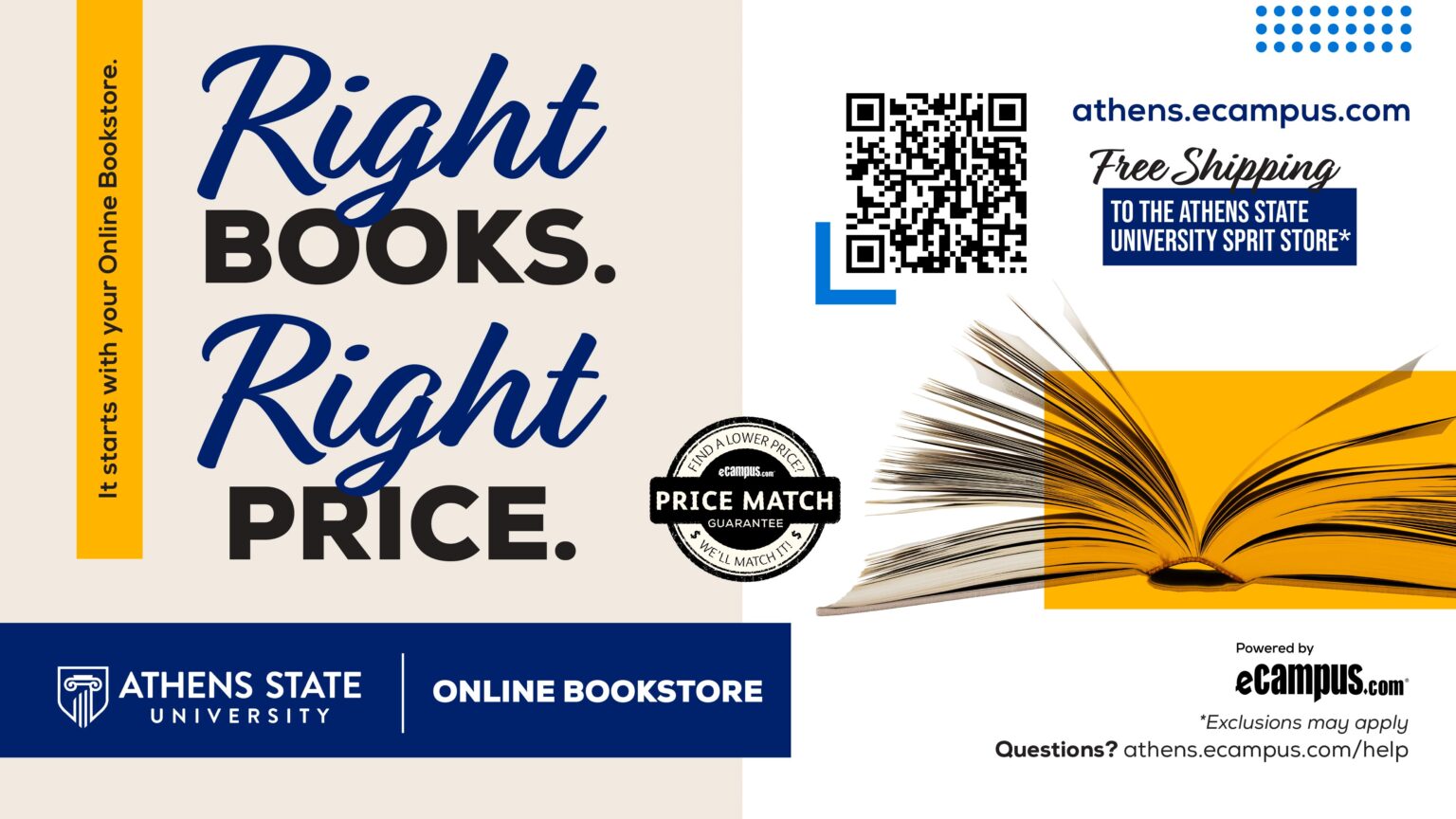 Athens State University and eCampus.com Partner to Supply Students with ...