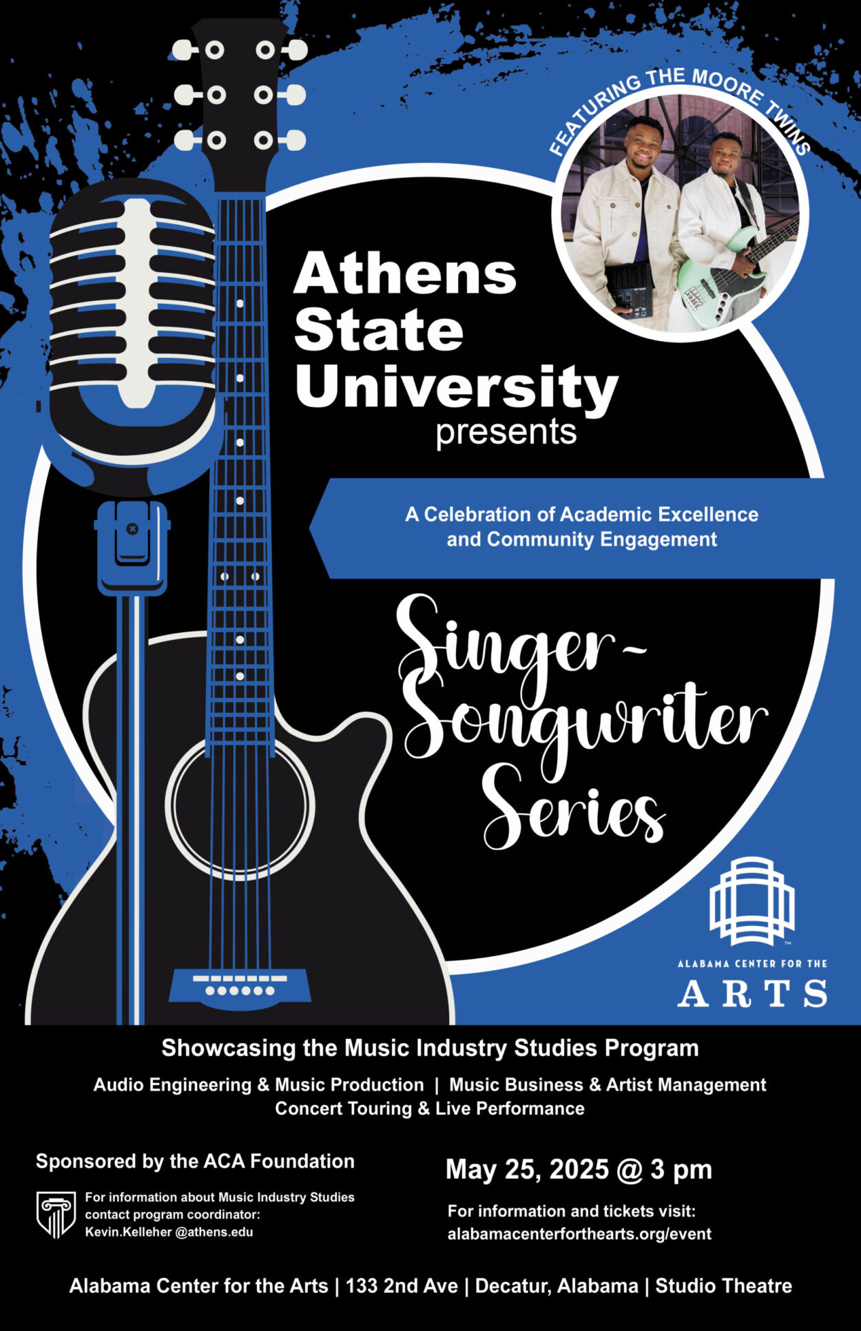 The Alabama Center for the Arts Presents The Singer-Songwriter Series ...