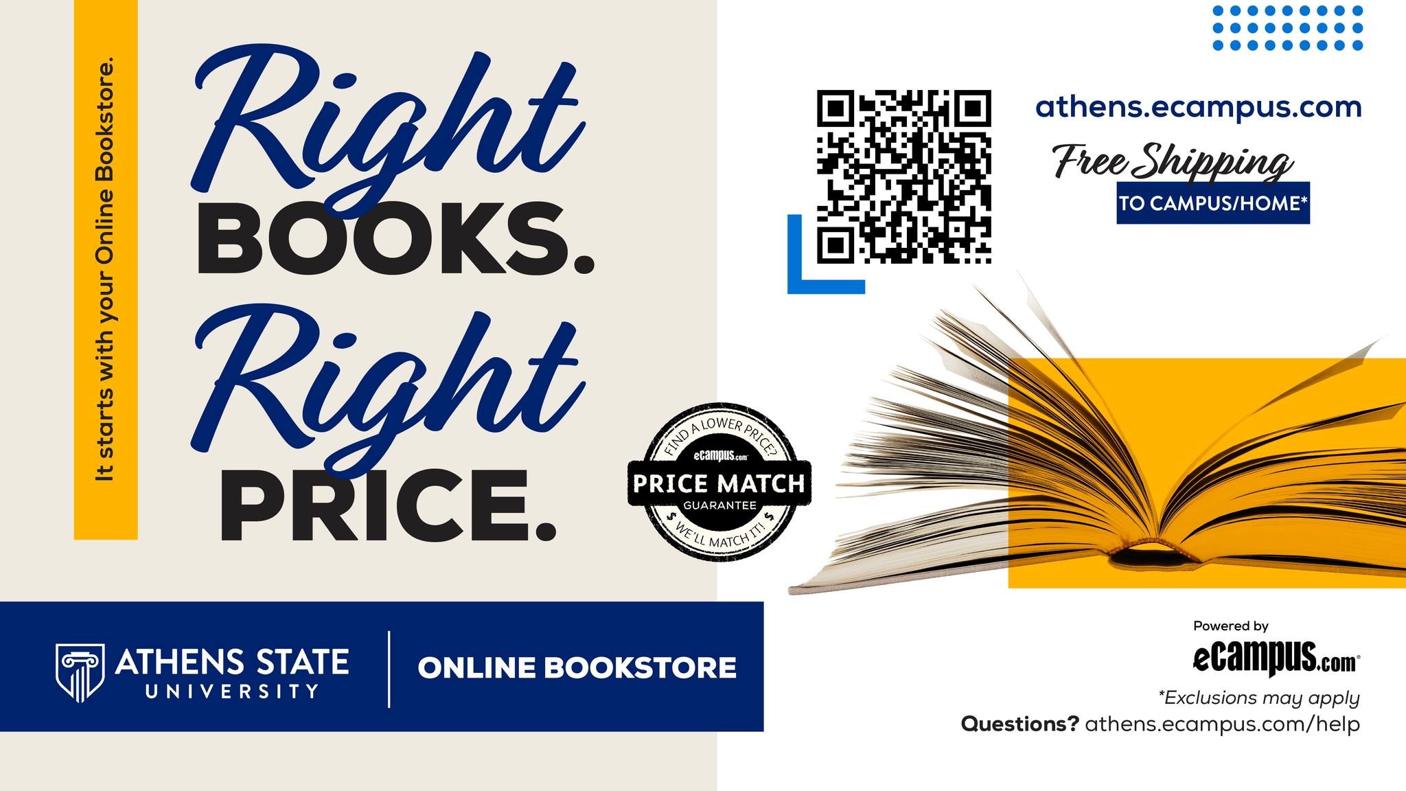 Athens State University Bookstore - Athens State University