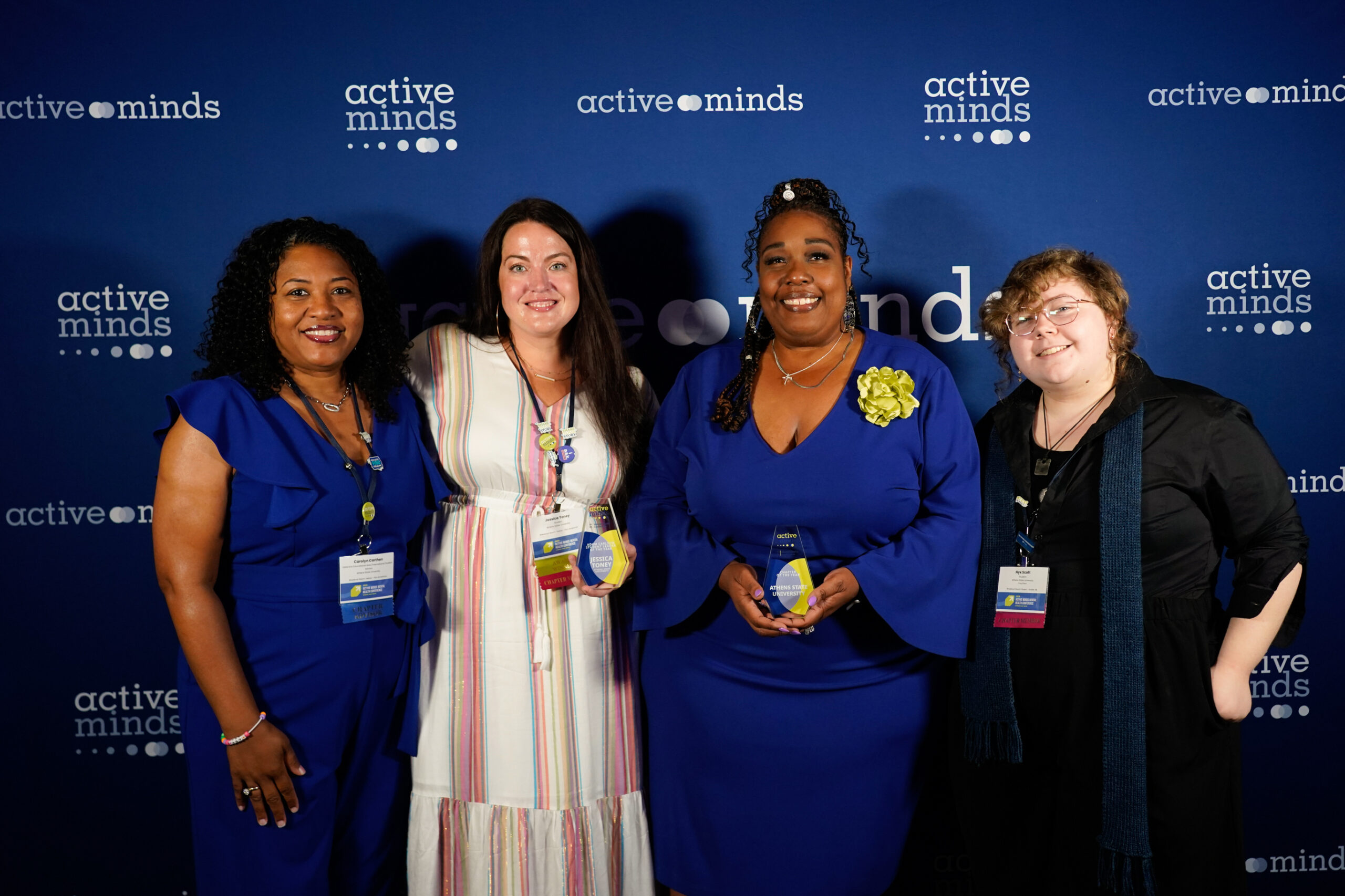 Athens State Active Minds Chapter Named 2025 Chapter of the Year - Athens State University